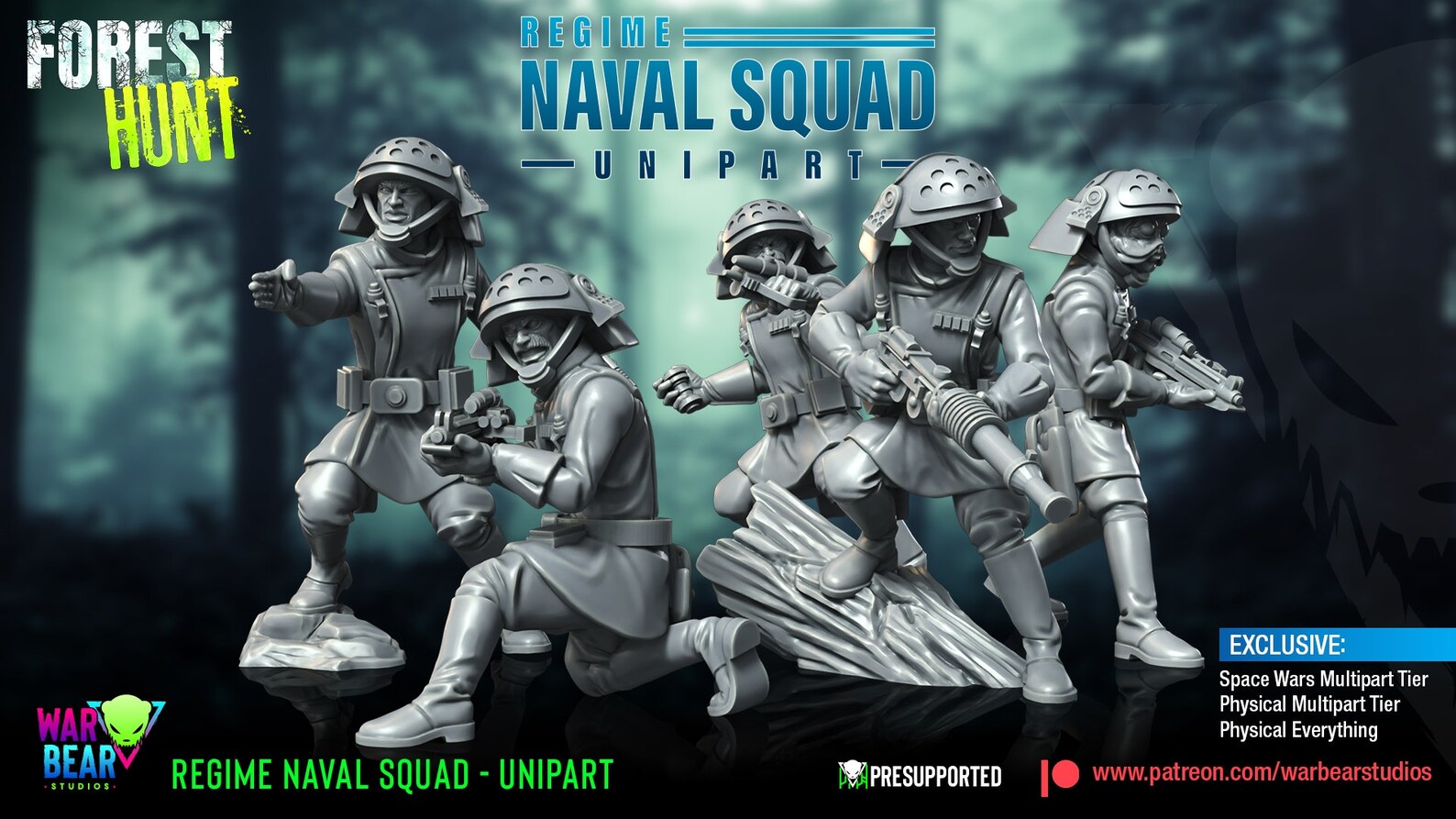 Naval Troopers Forest - War Bear Studios | Legion Compatible - Imperial ...