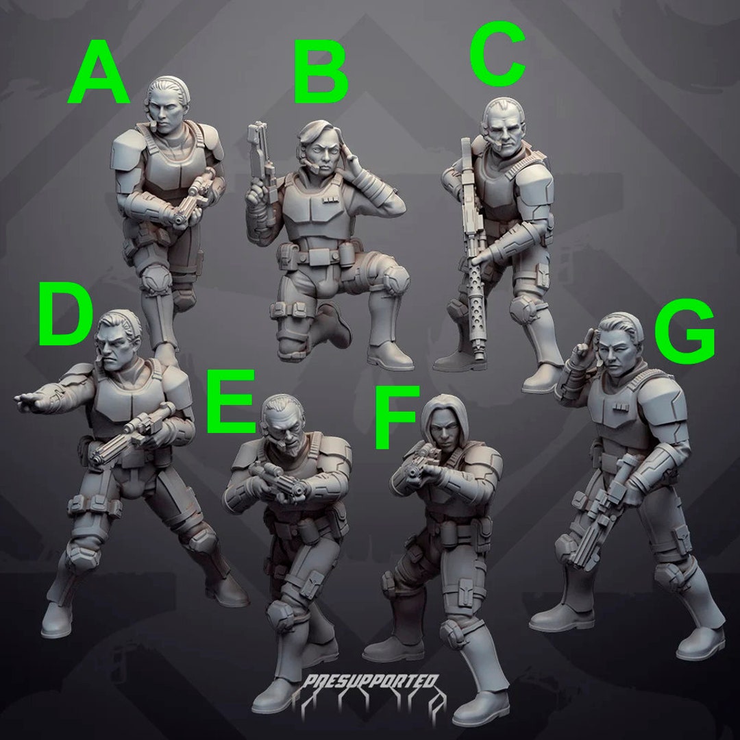 Authority Bureau Operatives - SKULLFORGE | Legion Compatible Imperial ...