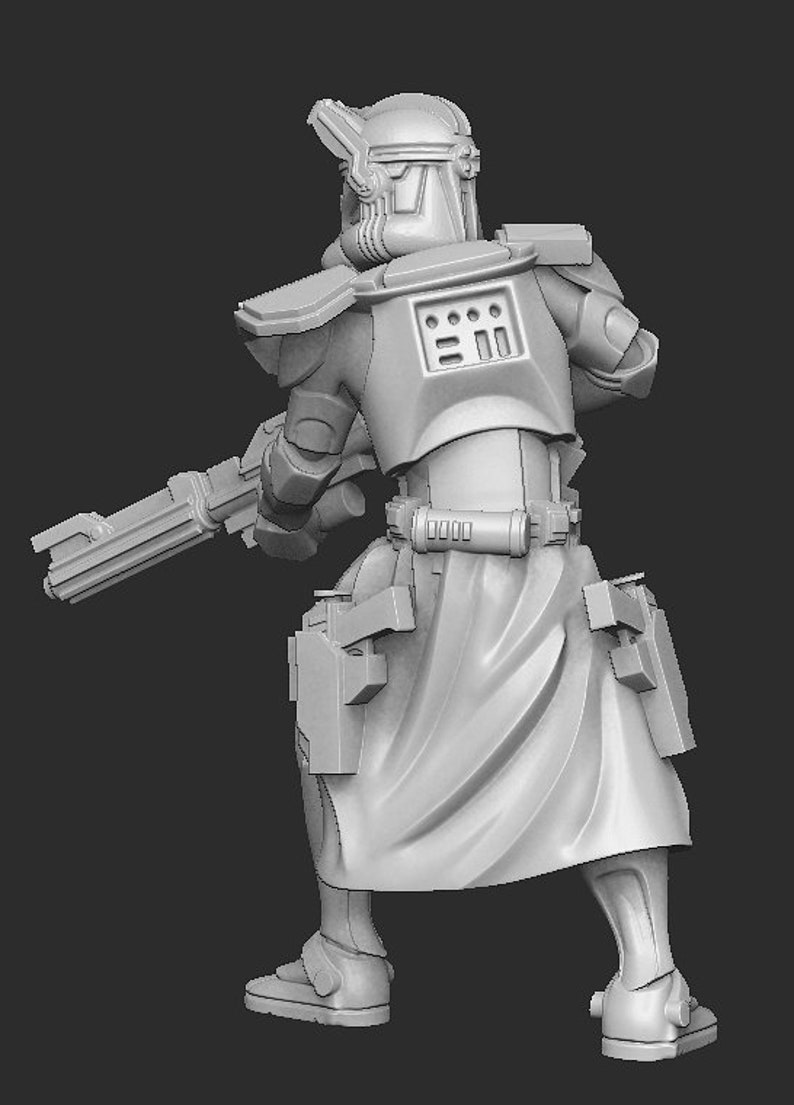 Star Corps Commander - DARK FIRE | Legion Compatible - 3D Printed - Etsy