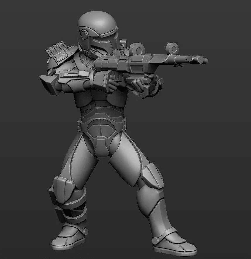 Commando Sev DARK FIRE Legion Compatible 3D Printed - Etsy