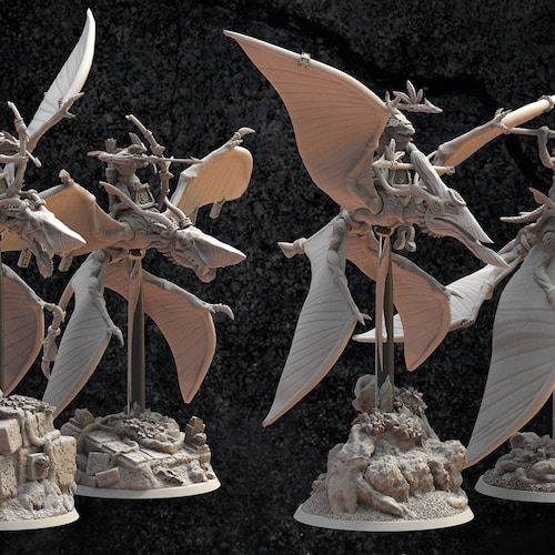 Terradon Riders Seraphon Lizardmen Skinks D&D - Etsy