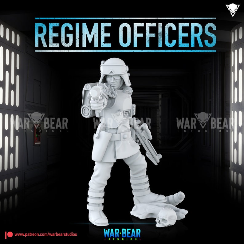 Regime Officers - War Bear Studios | Legion Compatible - Imperial ...