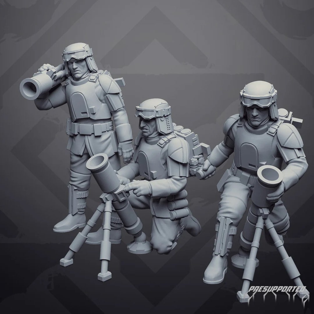 Authority Field Mortar SKULLFORGE Legion Compatible 3D Printed - Etsy