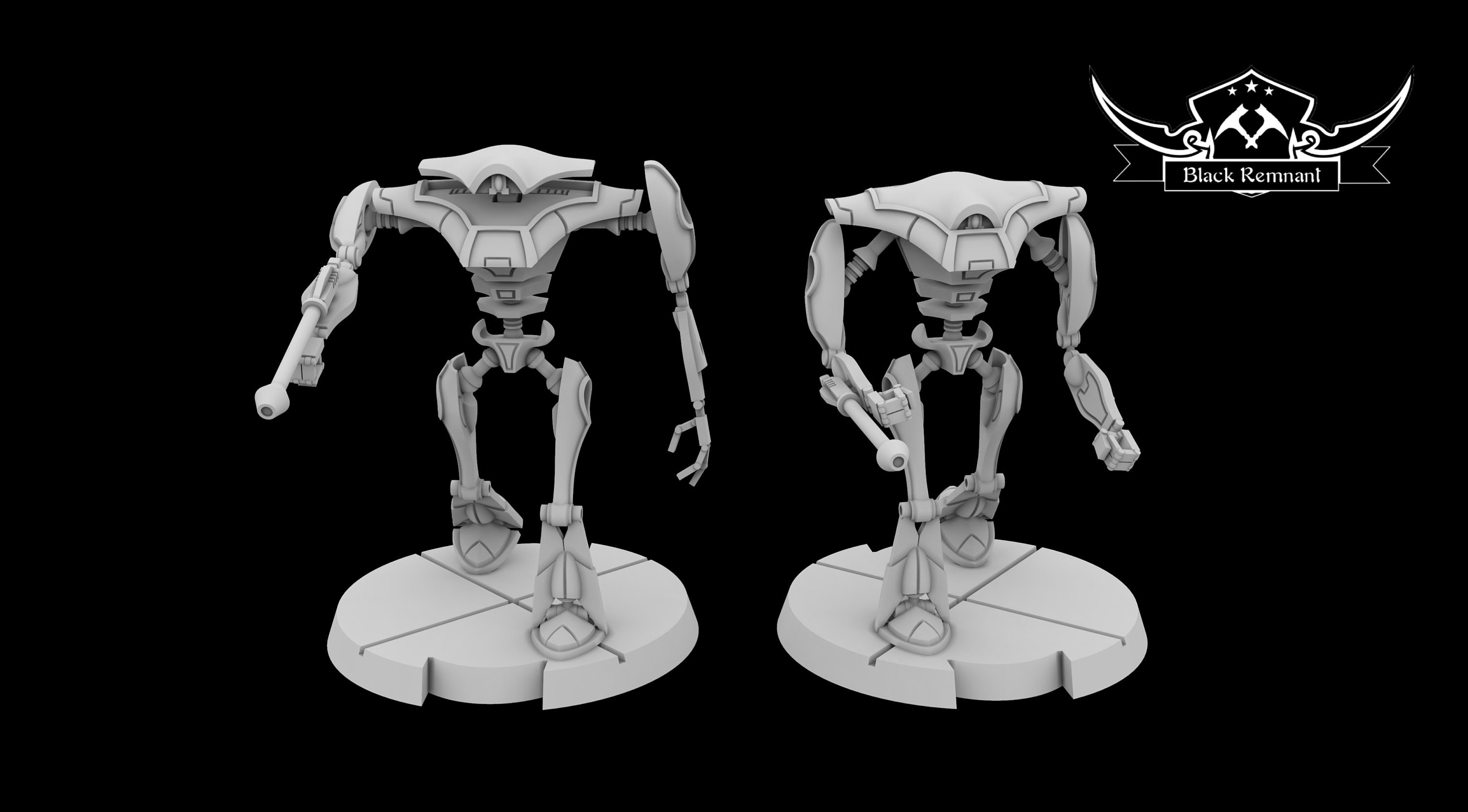 CIS Aqua Droids BLACK REMNANT Legion Compatible 3D - Etsy