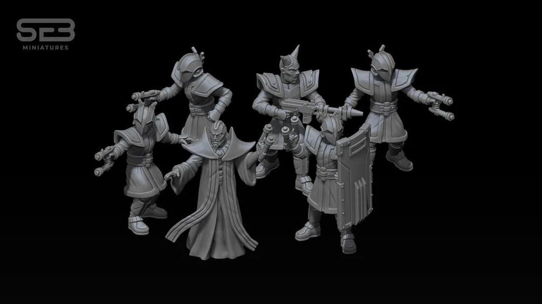 Syndicate Soldiers (6) - Anvilrage Studios | Legion Compatible - 3D ...