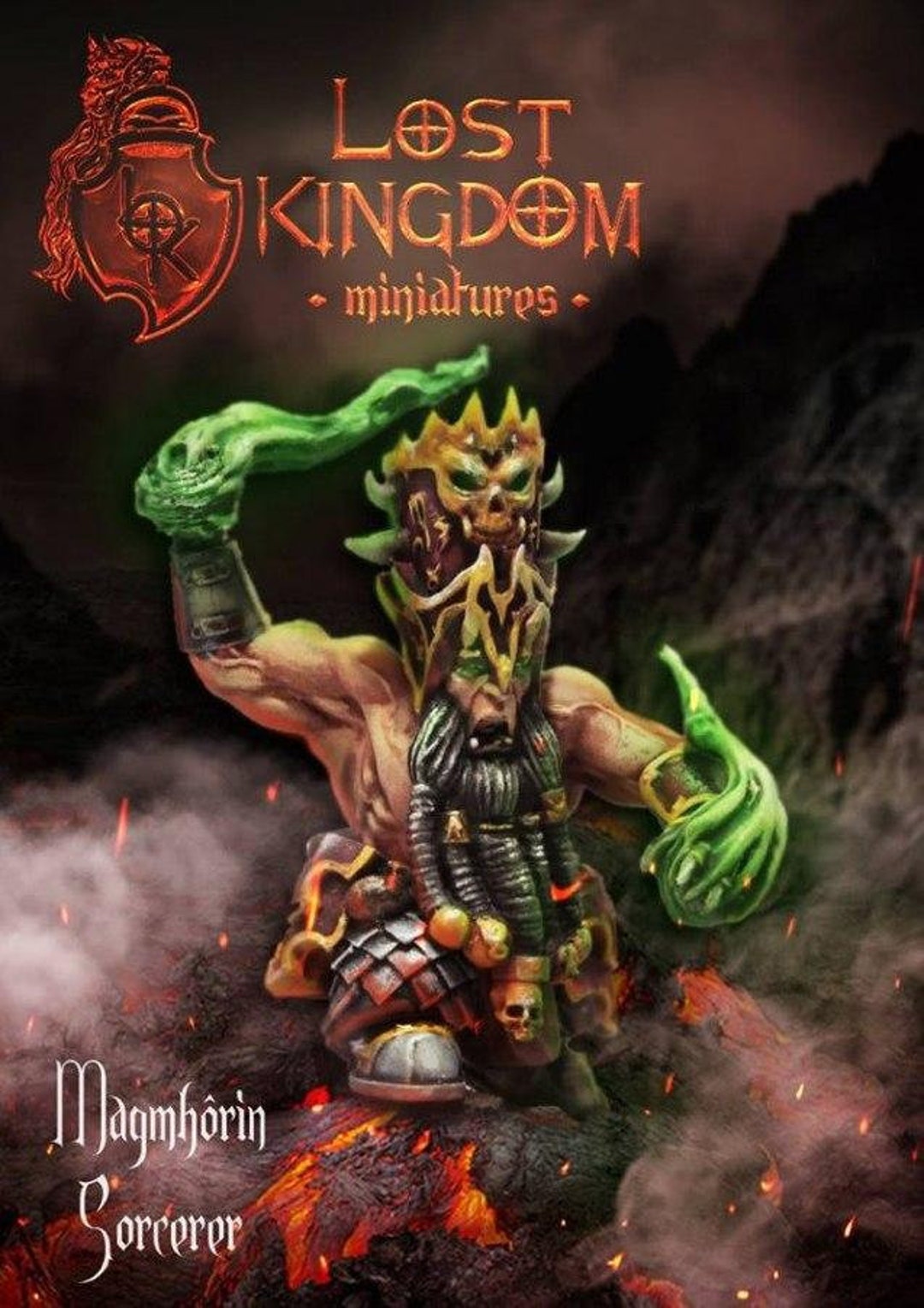 Chaos Dwarf Sorcerer - Maghmorin | D&D | Pathfinder | Aos | Old World ...