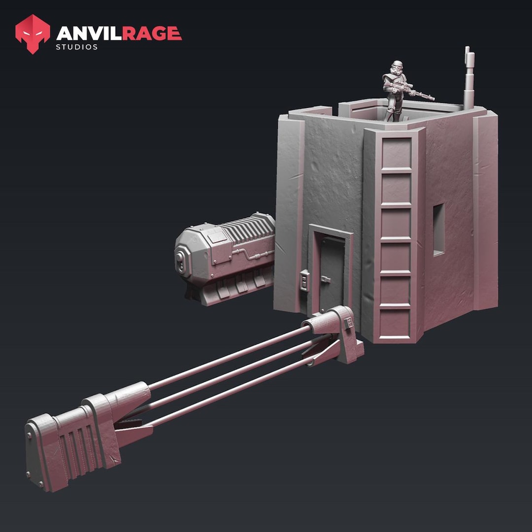 Security Control Point - Anvilrage Studios | Legion Compatible - 3D ...