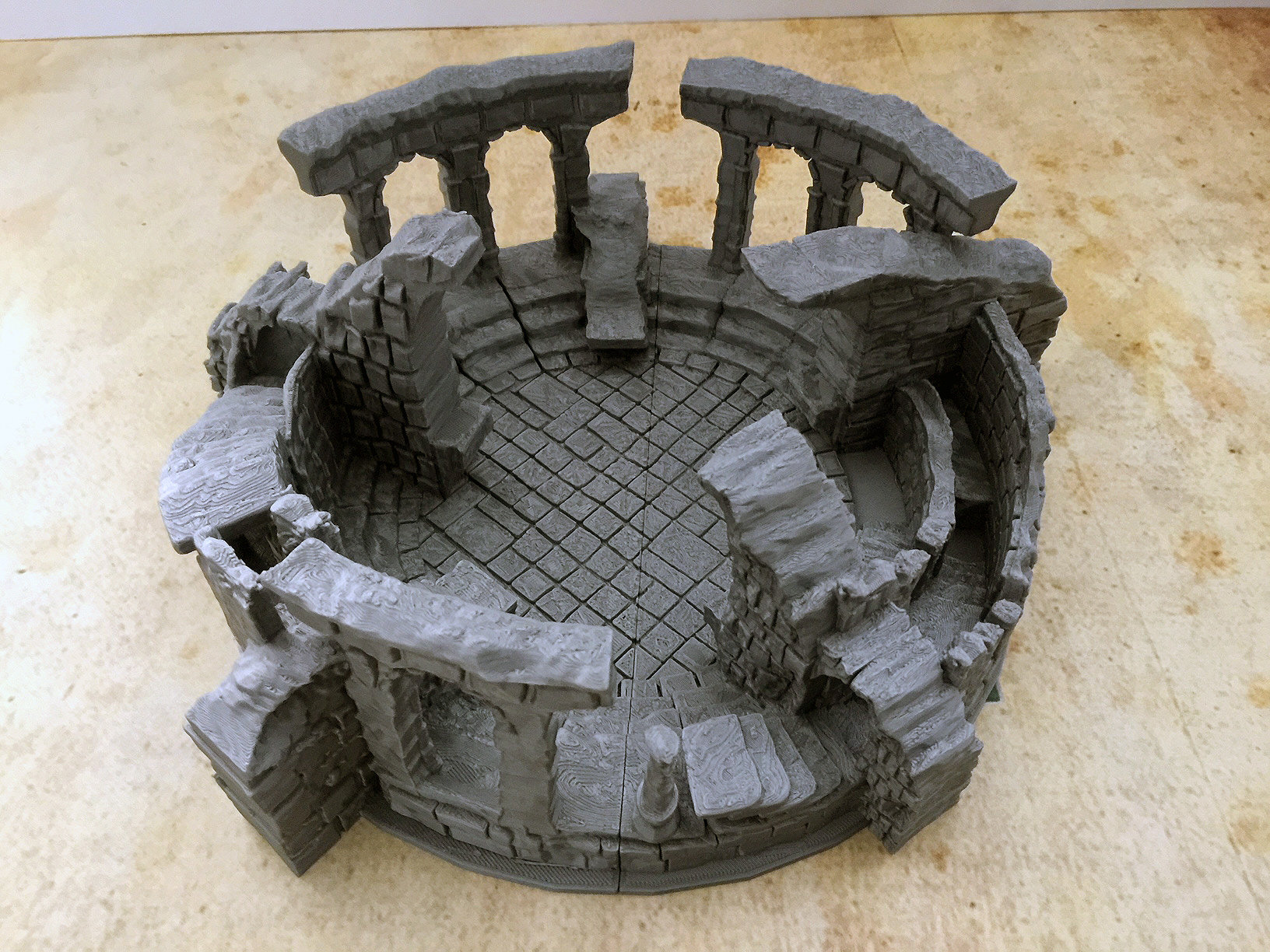 Circle Ruins - Weathertop - Amon Sul | 3d Printed | Fantasy | Terrain ...
