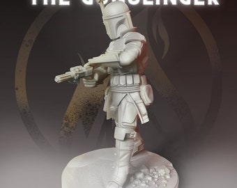 The Crow, Mando Liberator SW Legion Compatible Miniature 38-40mm Tall ...