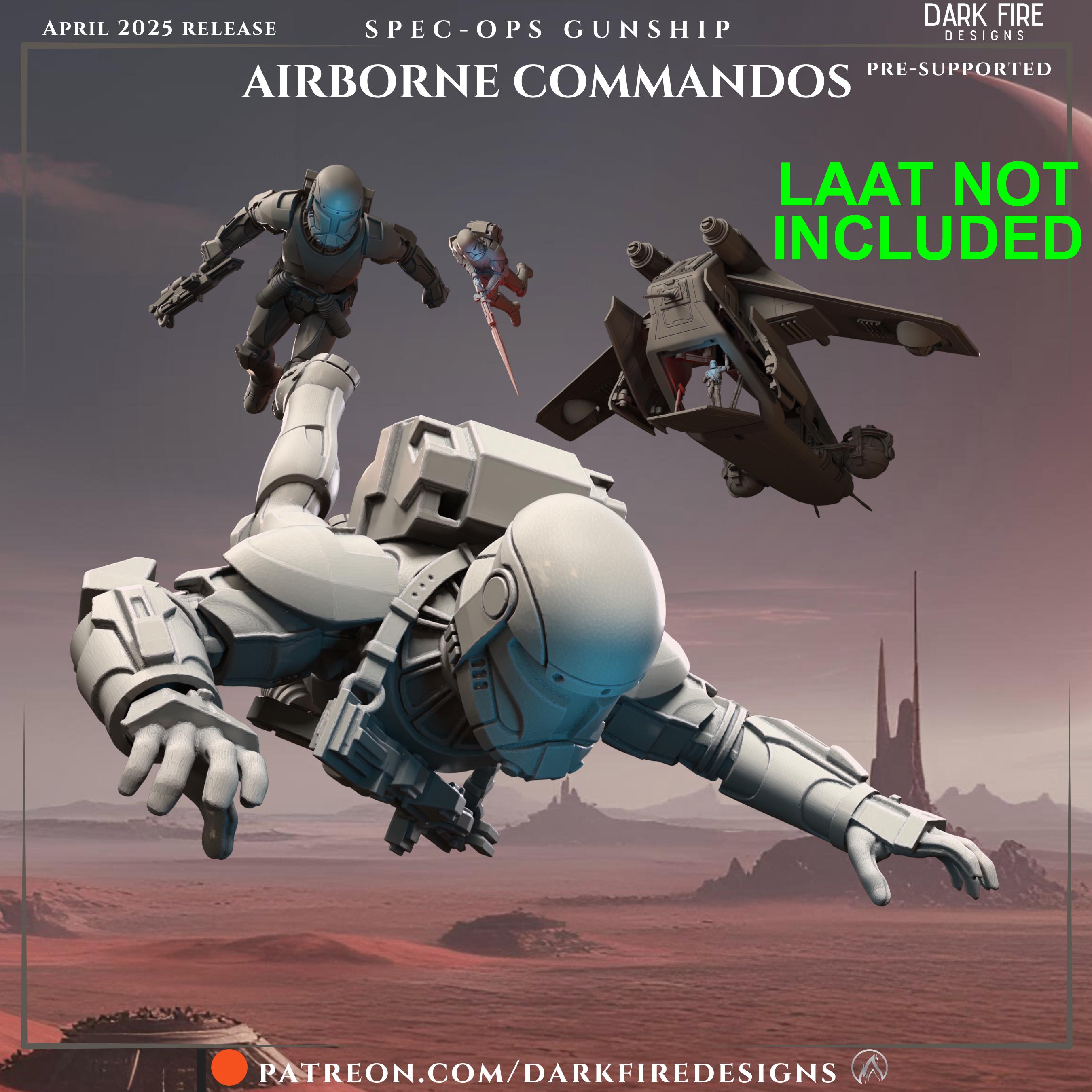 Spec-ops Airborne Commandos - DARK FIRE | Legion Compatible - 3D ...