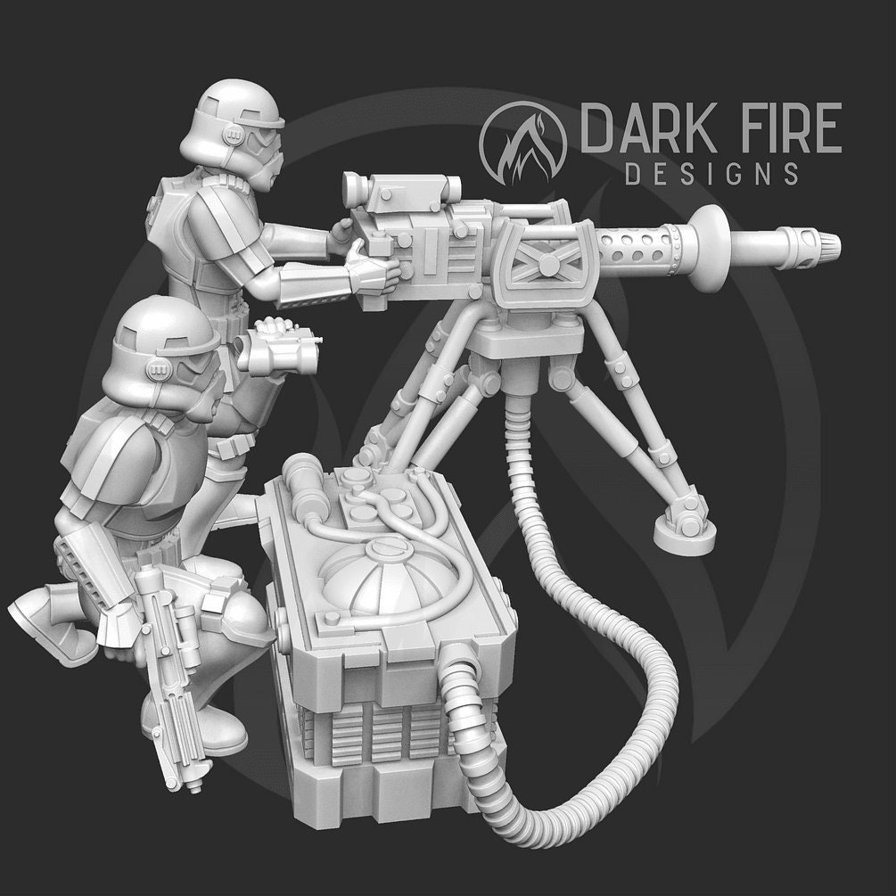 Imperial Trooper Repeater Team - DARK FIRE | Legion Compatible - 3D ...
