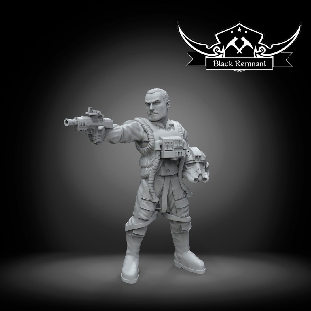 Baron Soontir Fel - BLACK REMNANT | Legion Compatible - 3D Printed - Etsy