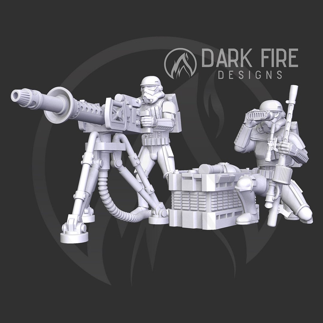 Desert Trooper Repeater Team - DARK FIRE | Legion Compatible - 3D ...