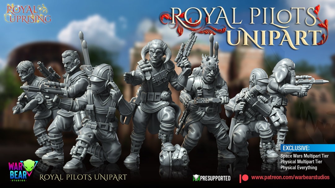 Royal Pilots - War Bear Studios | Legion Compatible - Imperial Assault ...