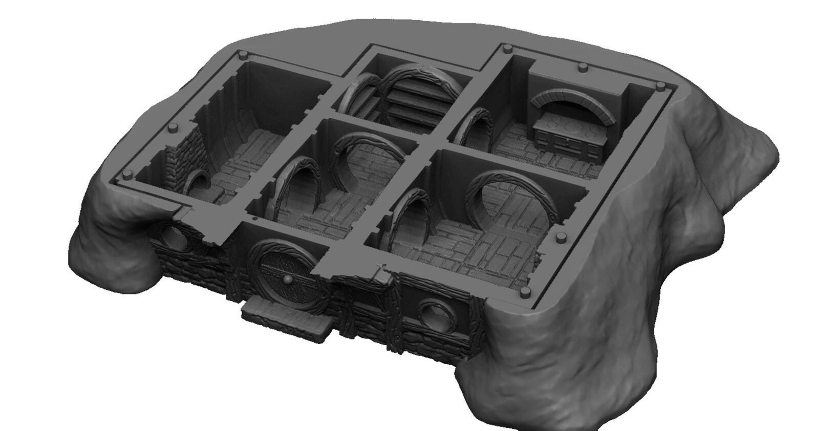 Halfling House 1 the Shirelands LOTR Lord of the Rings - Etsy Australia