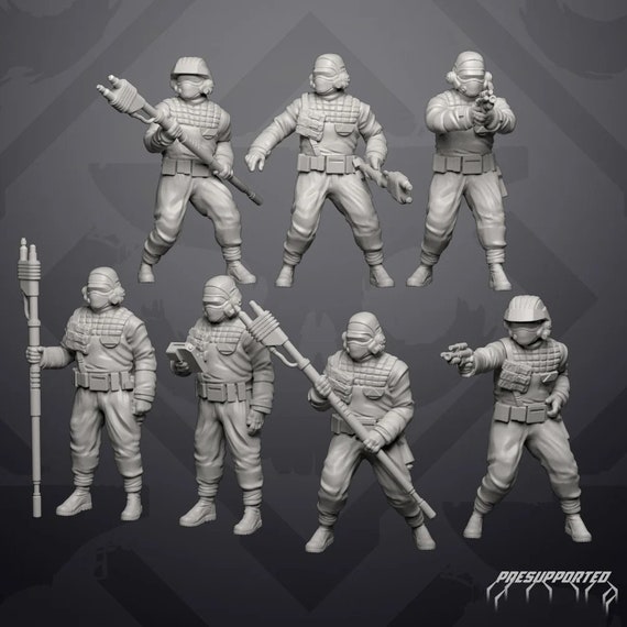 Mining Guild Guards 7 SKULLFORGE Legion Compatible 3D | Etsy