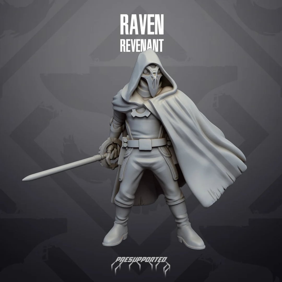 Warlock Raven Revenant - SKULLFORGE | Legion Compatible Imperial ...