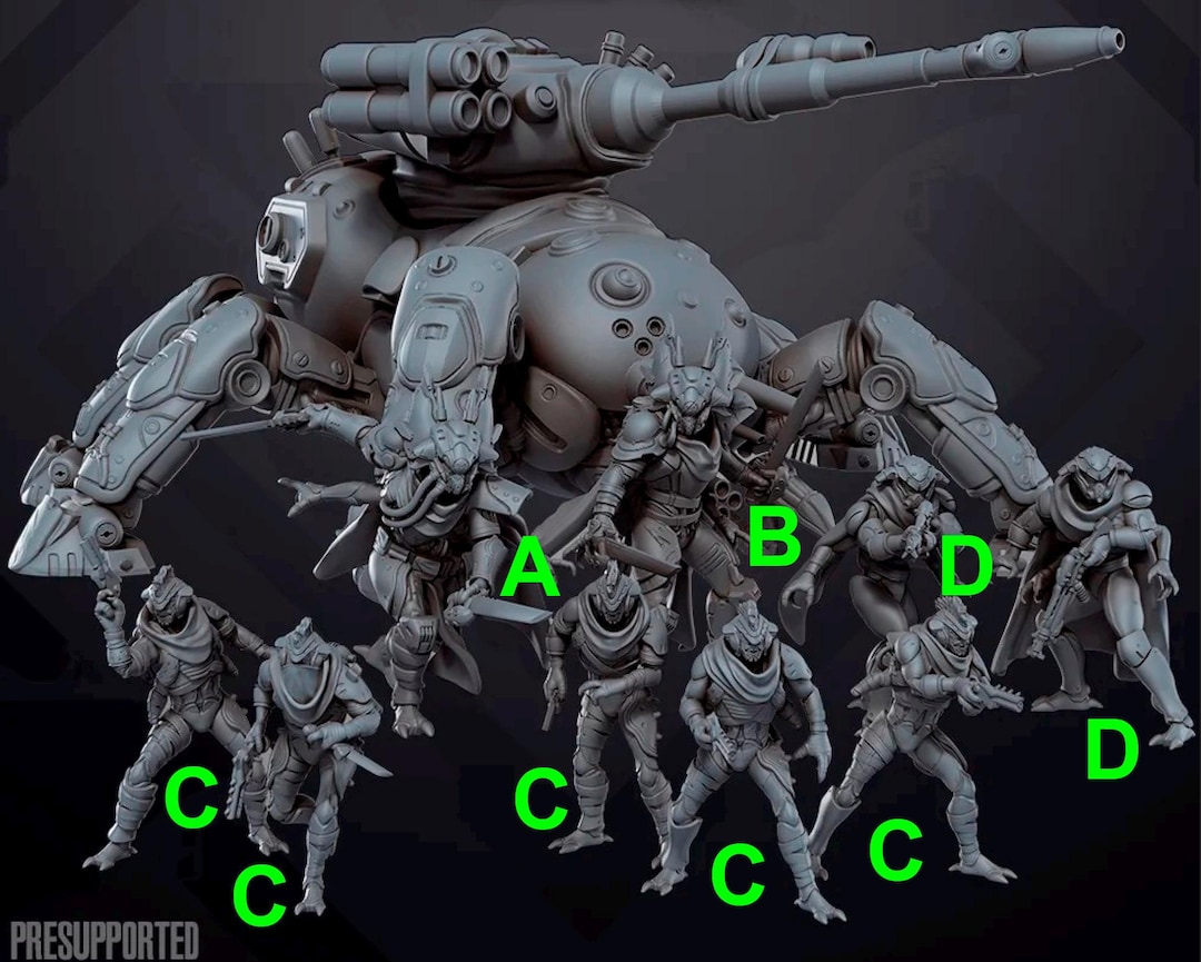 The Fallen - SKULLFORGE | 3D Printed - Etsy