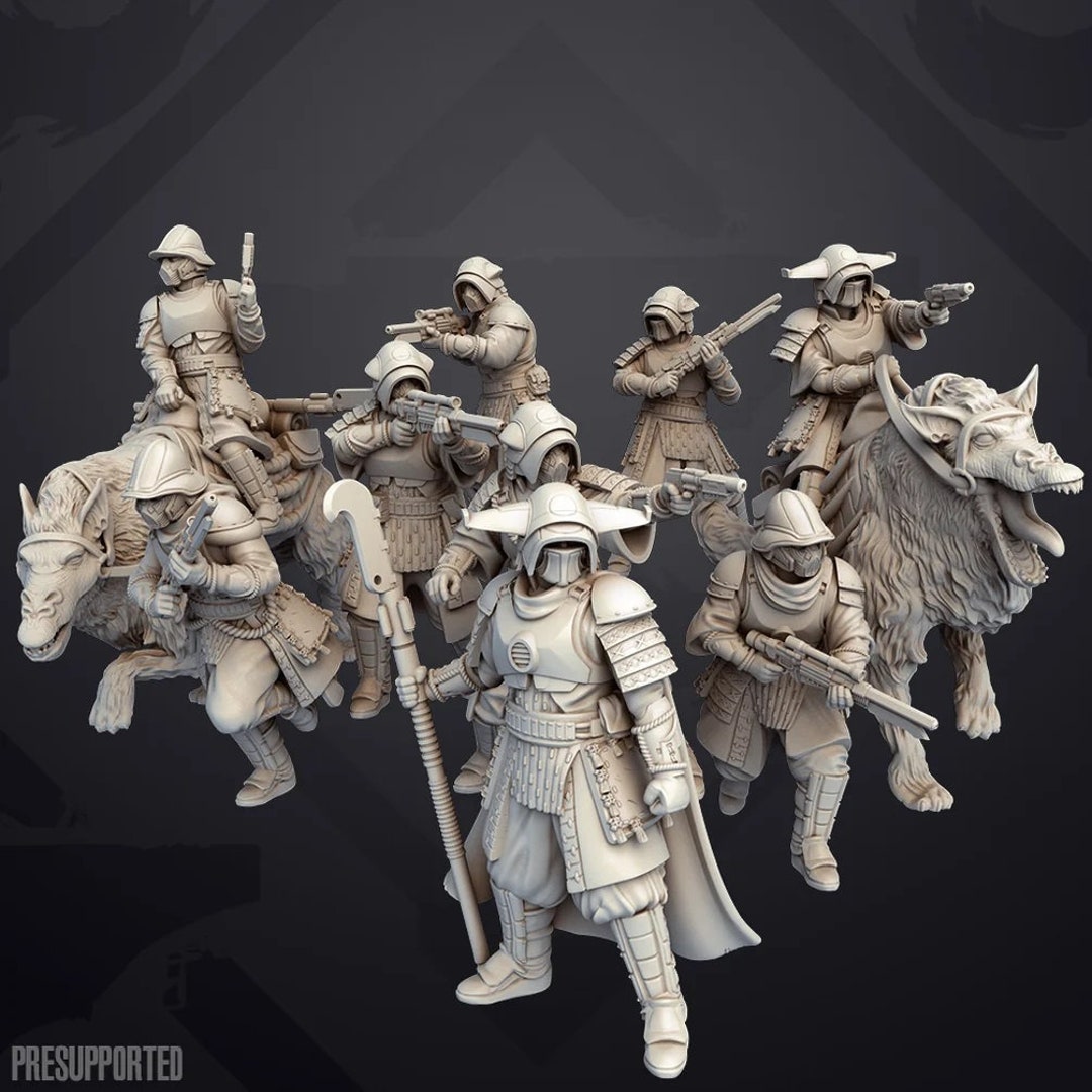 Crimson Raiders SKULLFORGE Legion Compatible Imperial Assault 3D ...