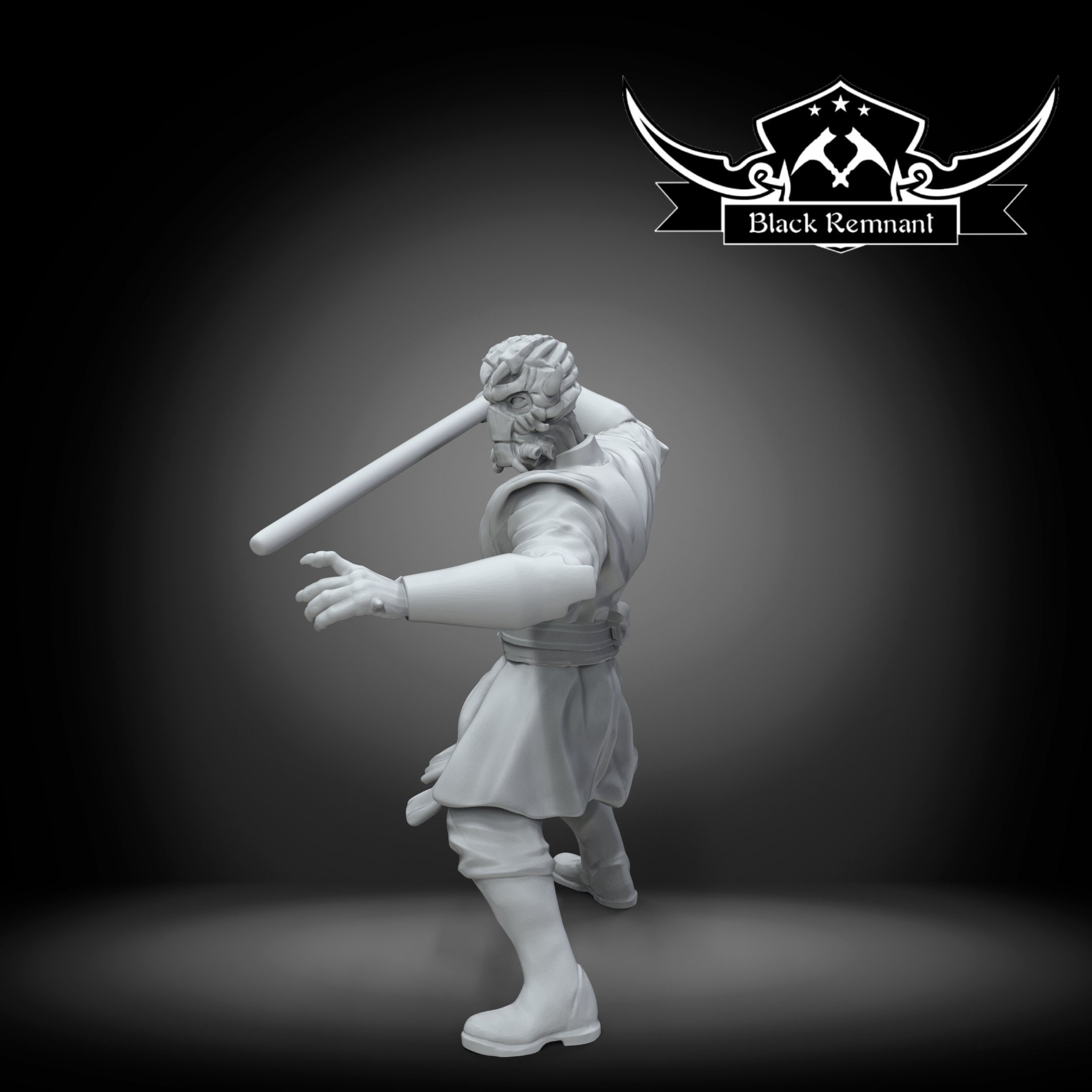 Ima Gun Di Jedi Master BLACK REMNANT Legion Compatible - Etsy Australia