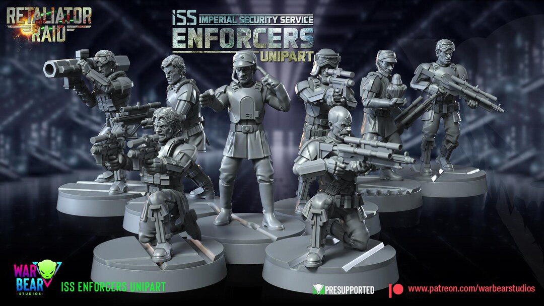 ISB Enforcers - War Bear Studios | Legion Compatible - Imperial Assault ...