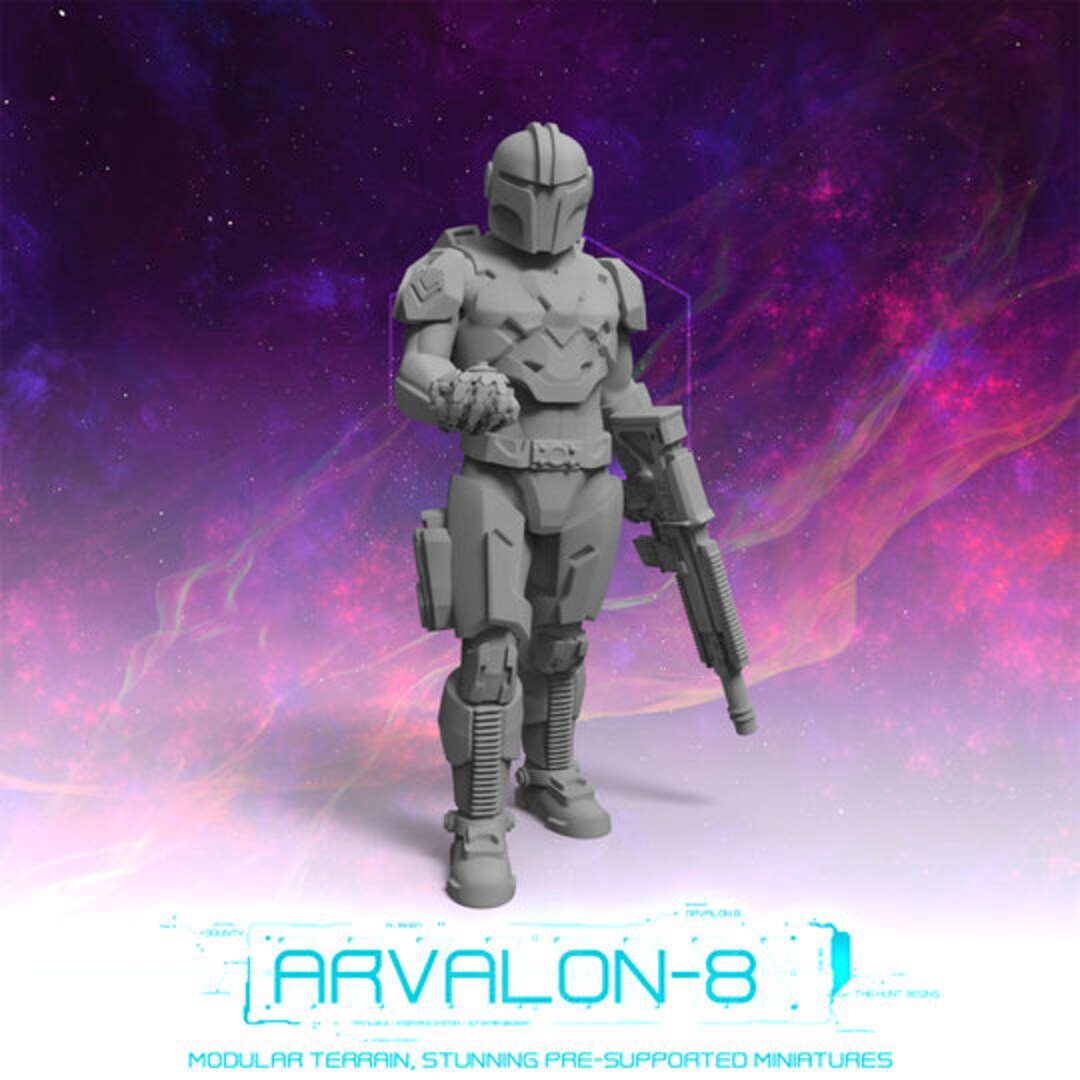 Bounty Hunter Dyn - "arvalon 8" | Sci-fi | Alien | Infinity | D&D ...