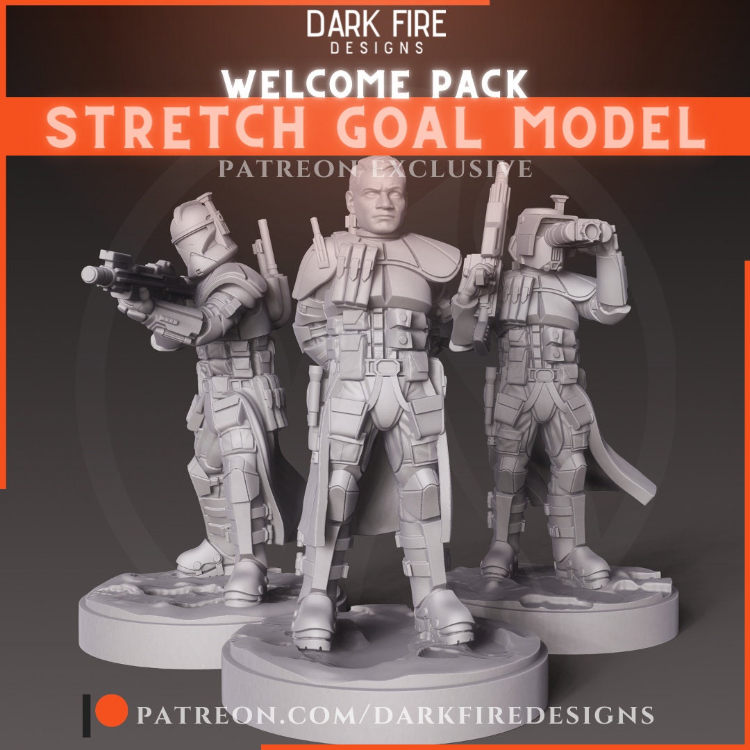 N-6-kom-rk - DARK FIRE | Legion Compatible - 3D Printed - Etsy