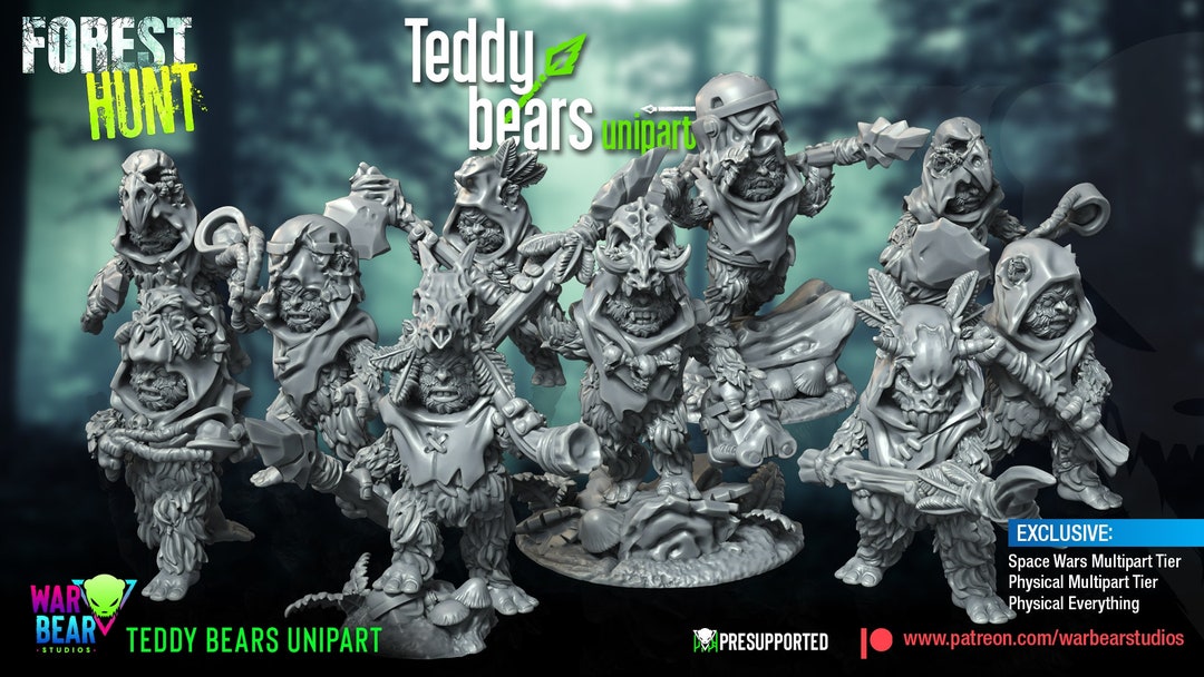 Teddy Bears - War Bear Studios | Legion Compatible - Imperial Assault ...
