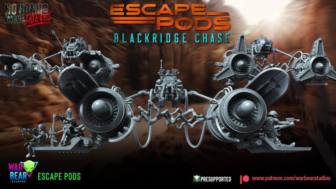 Escape Pods - Podracing | War Bear Studios | Legion Compatible ...