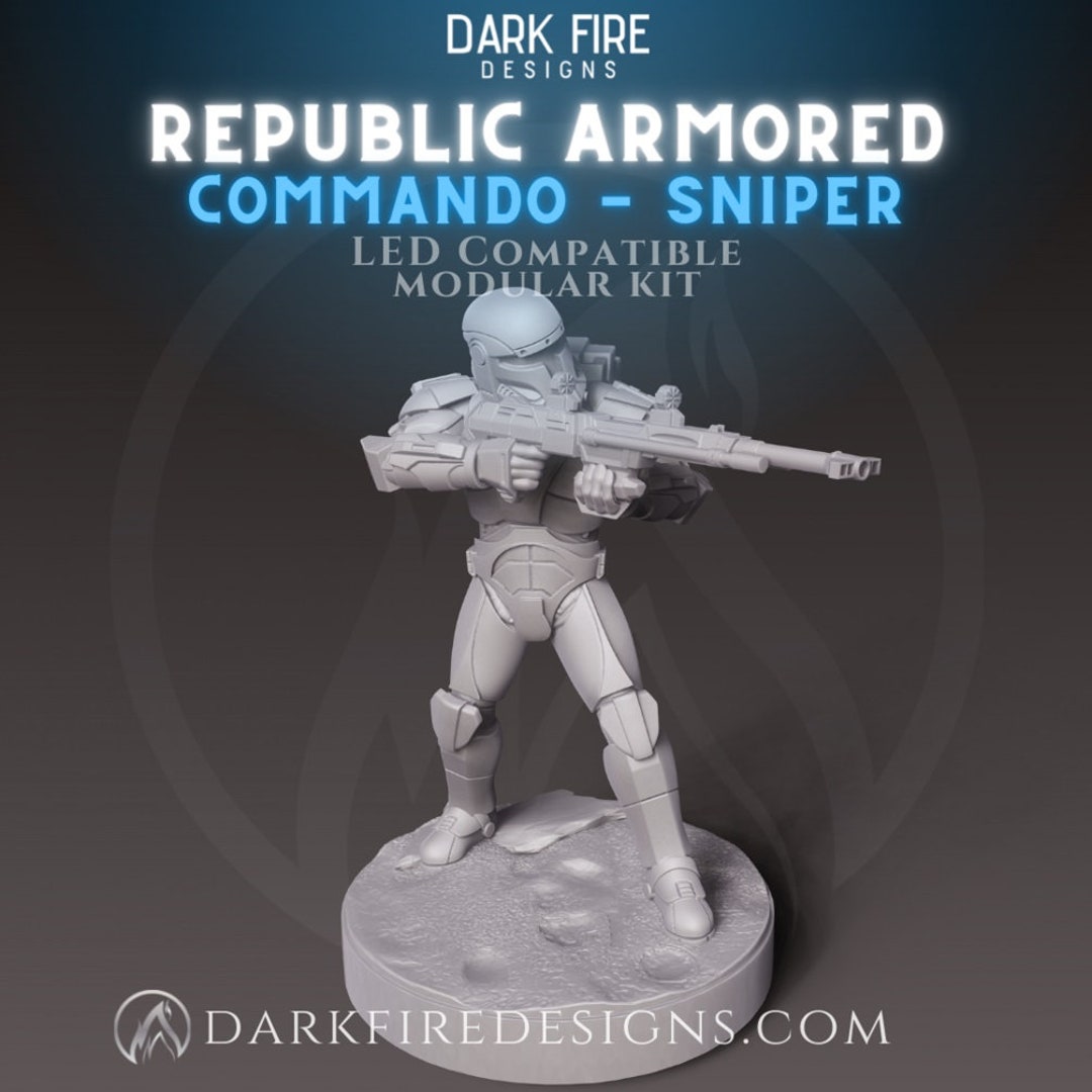 Republic Armored Commandos Specialists - DARK FIRE | Legion Compatible ...
