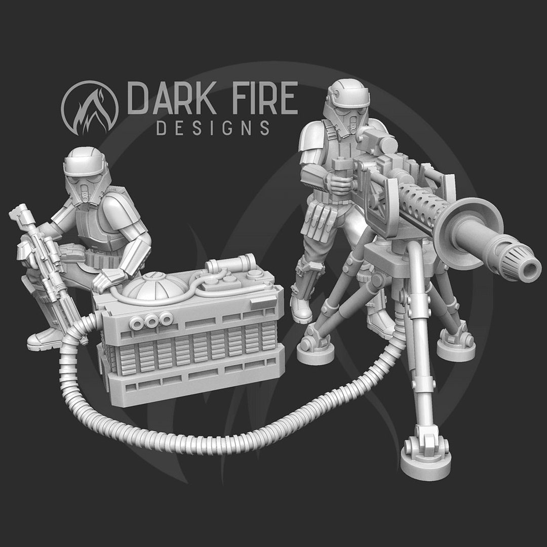 Imperial Tropical Trooper Repeater Team - DARK FIRE | Legion Compatible ...