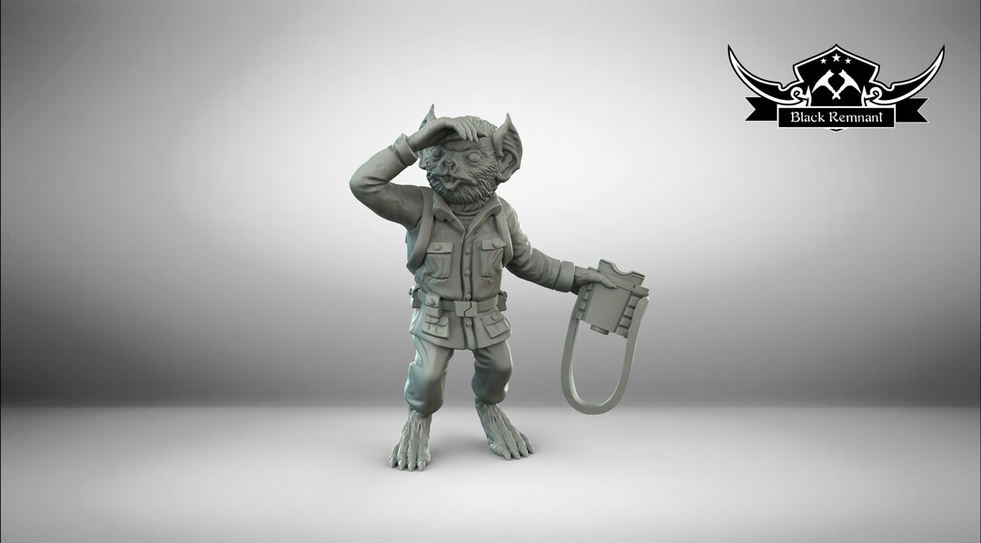 Chadra-fan - Bat Scout - BLACK REMNANT | Legion Compatible - 3D Printed ...