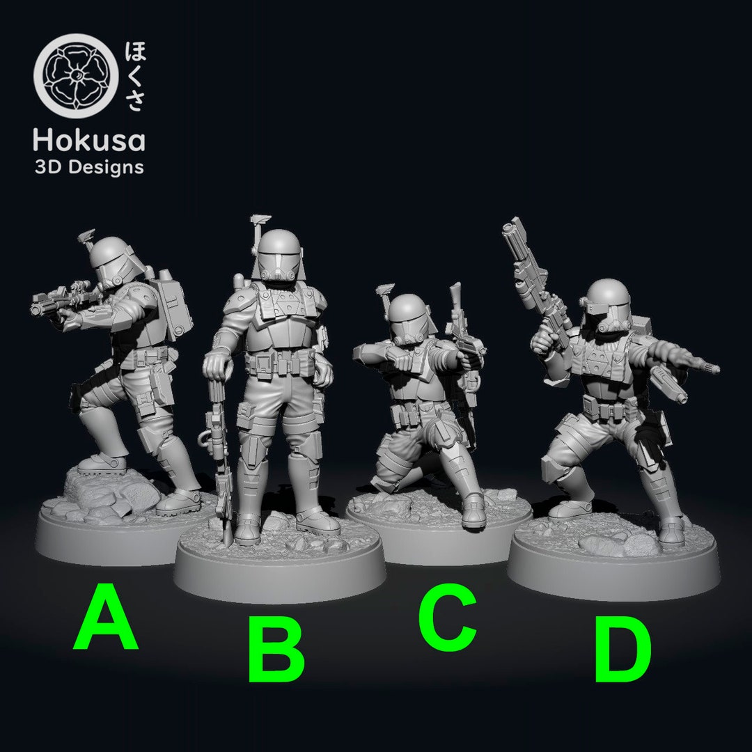 Armored Battalion Commander - Modular | Legion Compatible - 3D Printed ...