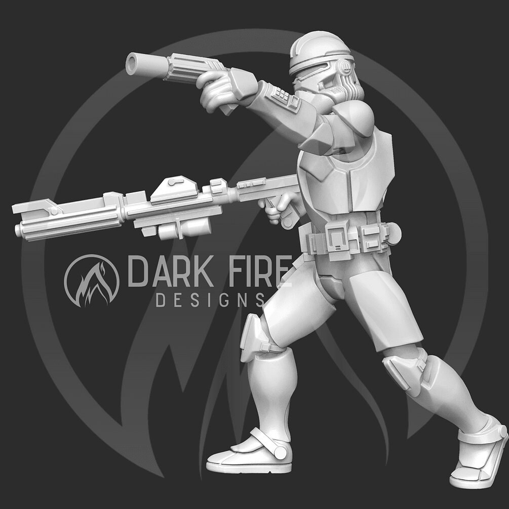 Captain Fordo Phase 2 DARK FIRE Legion Compatible 3D | Etsy