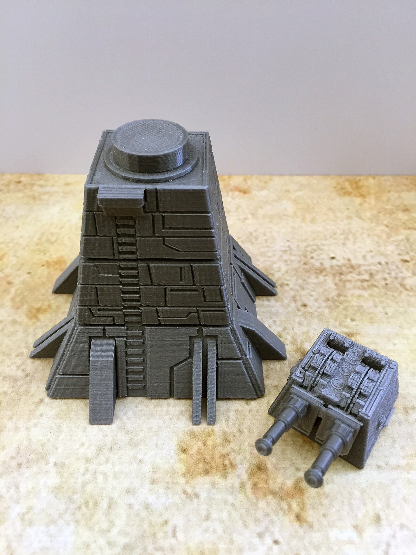 XX-10 Turbo Laser Tower Turret - X-wing 2.0 Xwing Compatible - 3D ...