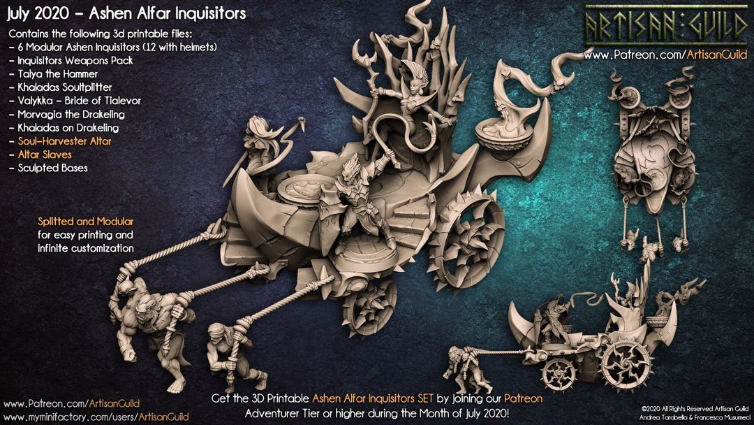 Soul-harvester Altar With Slaves | Artisan Guild | Dungeons and Dragons ...