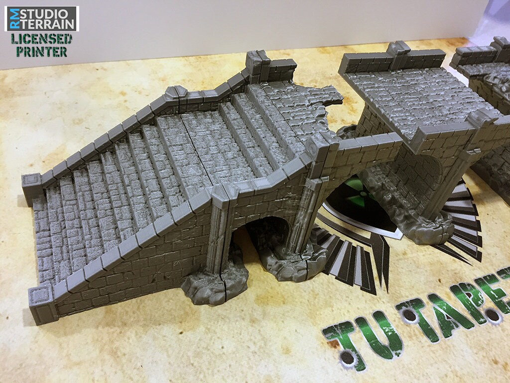 Ruins Bridge Stormguard LOTR WOTR Ruins Frostgrave | Etsy