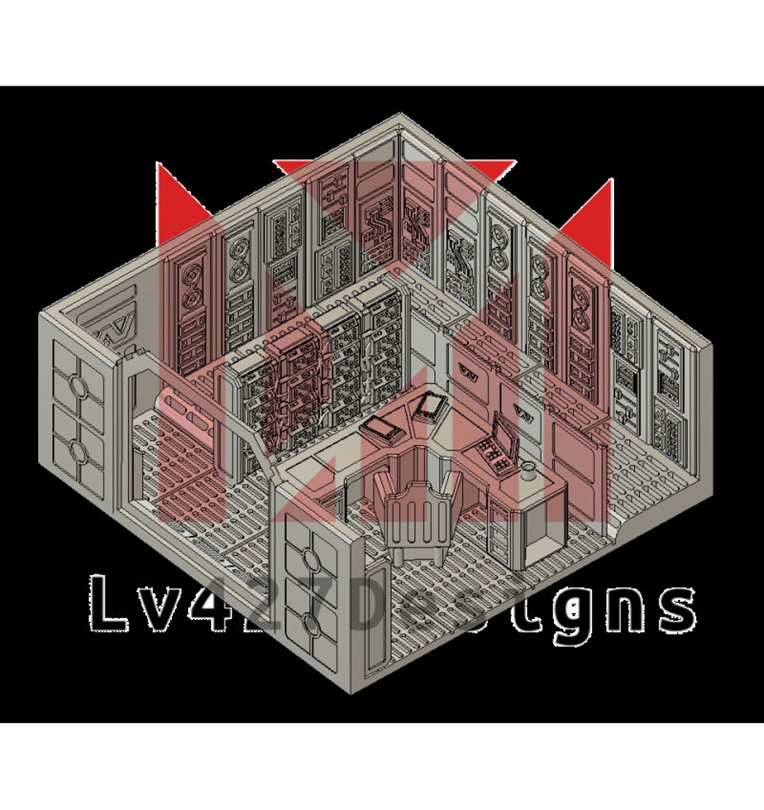 Medium Room - Computer Room | Legion | Imperial Assault | Space Hulk ...