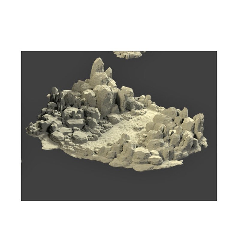 Spider Path 3d Printed Fantasy Terrain Scenery Ruins | Etsy