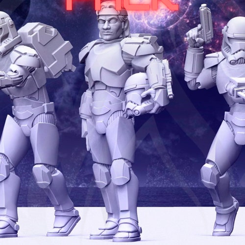 Star Corps Commander DARK FIRE Legion Compatible 3D - Etsy