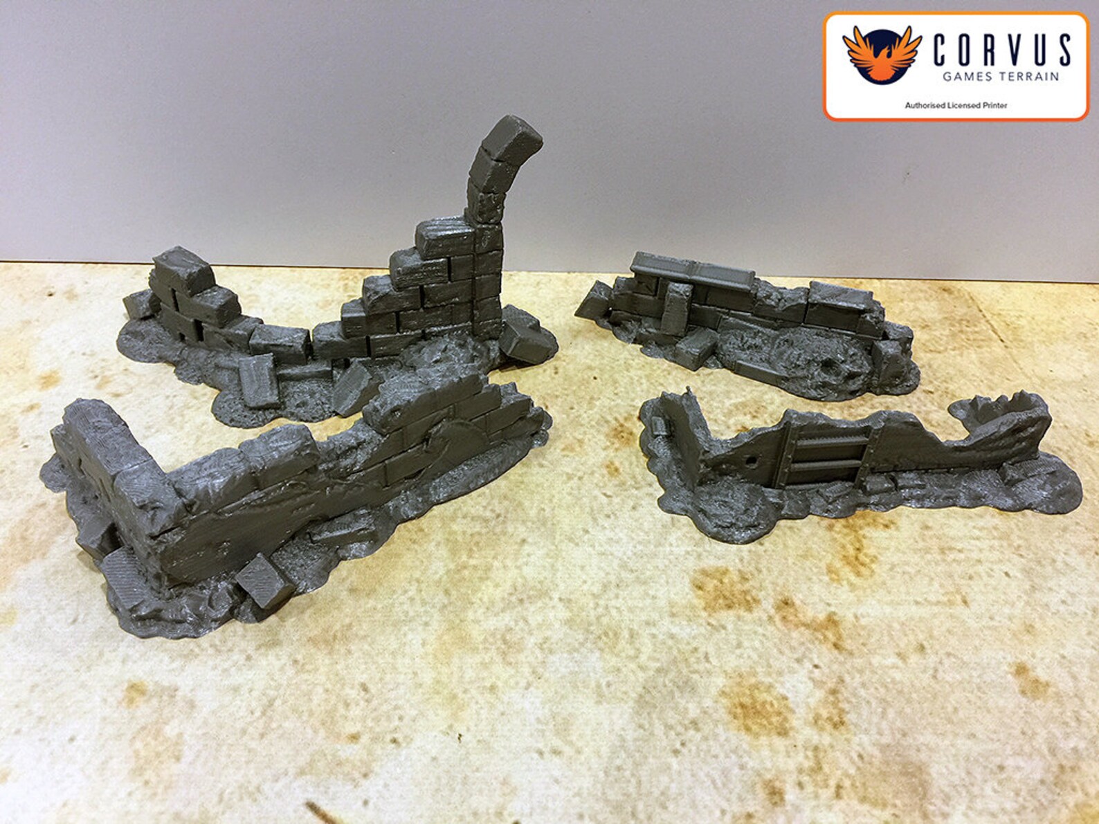 Scatter Ruins (6) - 3D Printed Terrain - Etsy