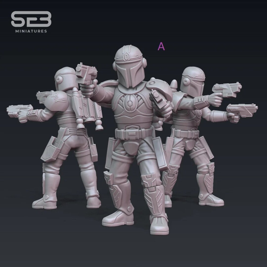 Fenn Rau Mercenary Leader - Anvilrage Studios | Legion Compatible - 3D ...