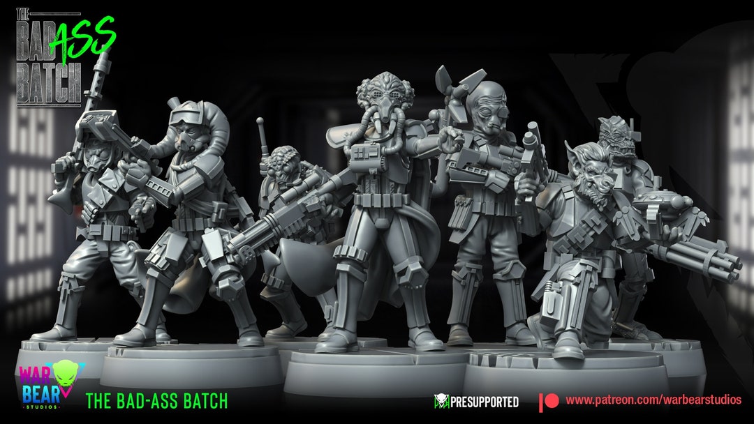 The Bad-ass Batch - War Bear Studios | Legion Compatible - Imperial ...