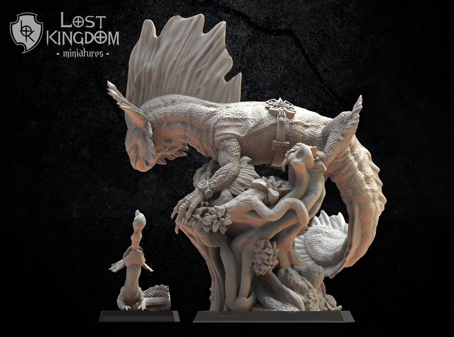 Salamanders Seraphon Lizardmen D&D Pathfinder 3d - Etsy