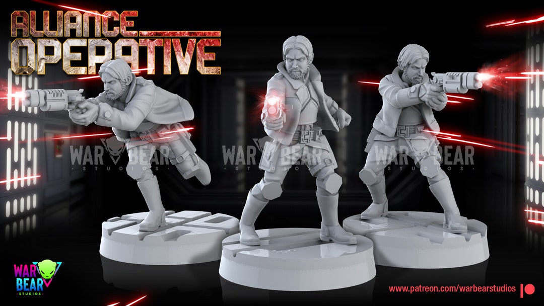 Alliance Operative - War Bear Studios | Legion Compatible - Imperial ...
