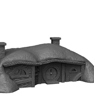 Halfling House 3 - the Shirelands | LOTR | Lord of the Rings | Dungeons ...