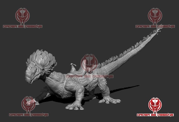 Galactic Raptor With Optional Rider ORDER66 Legion - Etsy