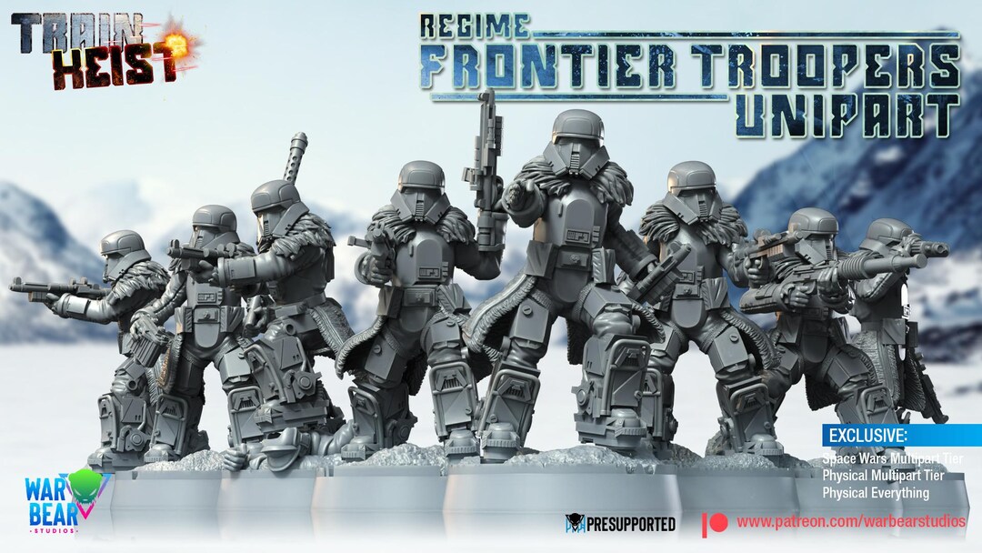 Frontier Troopers - War Bear Studios | Legion Compatible - Imperial ...