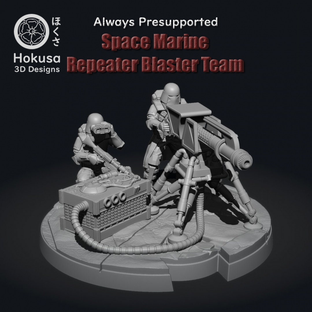 Repeater Blaster Team | Legion Compatible - 3D Printed - HOKUSA 3D ...
