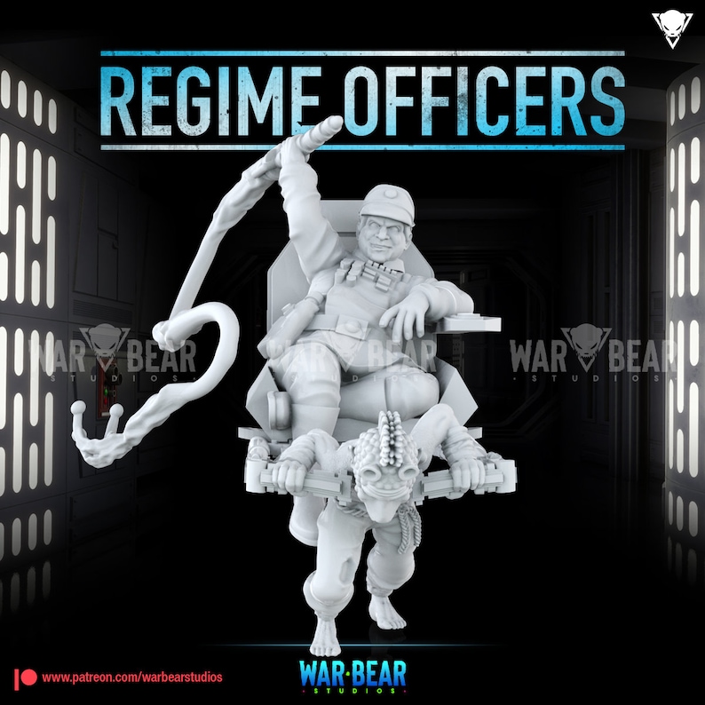 Regime Officers - War Bear Studios | Legion Compatible - Imperial ...